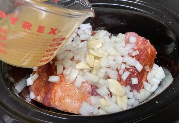 Fall Off The Bone Crock Pot Ribs with Sweet Baby Ray's BBQ