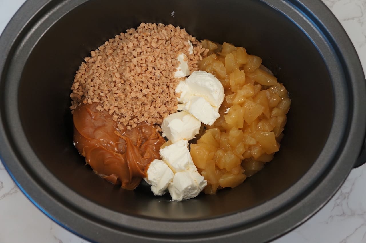 Caramel Apple Cheesecake Dip - 4 Easy Ingredients