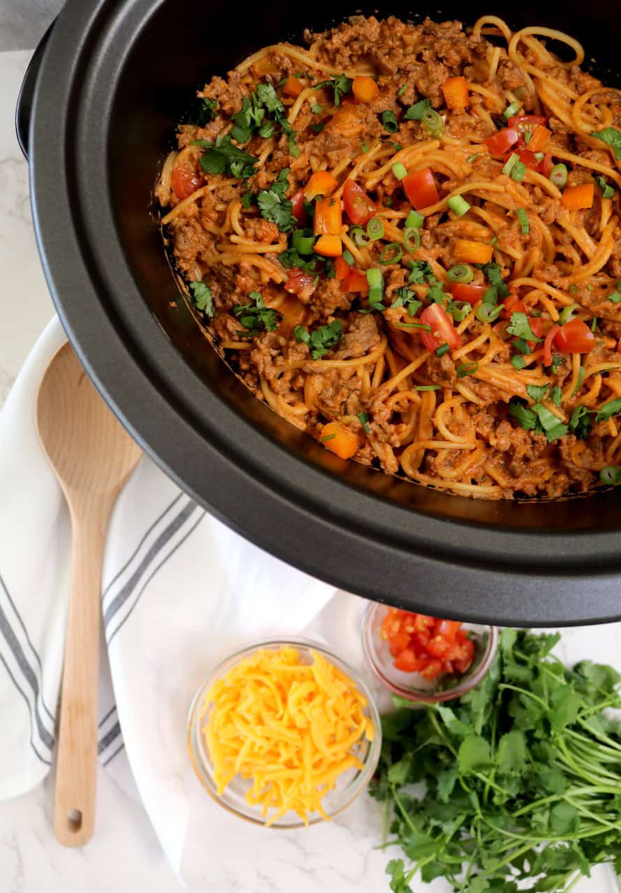 Best Mexican Spaghetti Recipe (Taco Spaghetti)